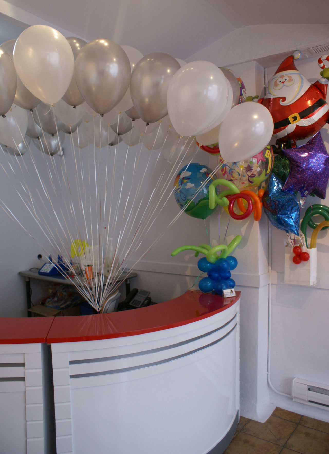 Preparation of Balloons for company celebrating 100th anniversary ...